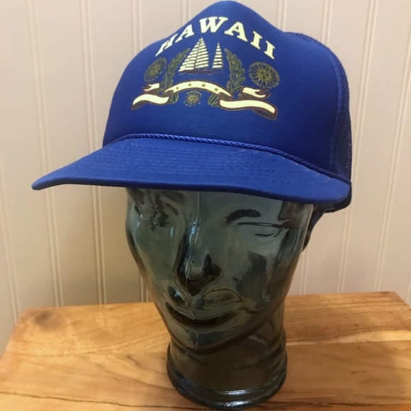 Vintage | Accessories | Vintage Hawaii Trucker Hat Souvenir | Poshmark